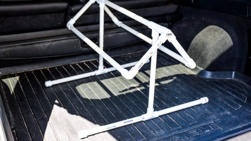 How To DIY A PVC Saddle Stand For $10.00 - Budget Equestrian