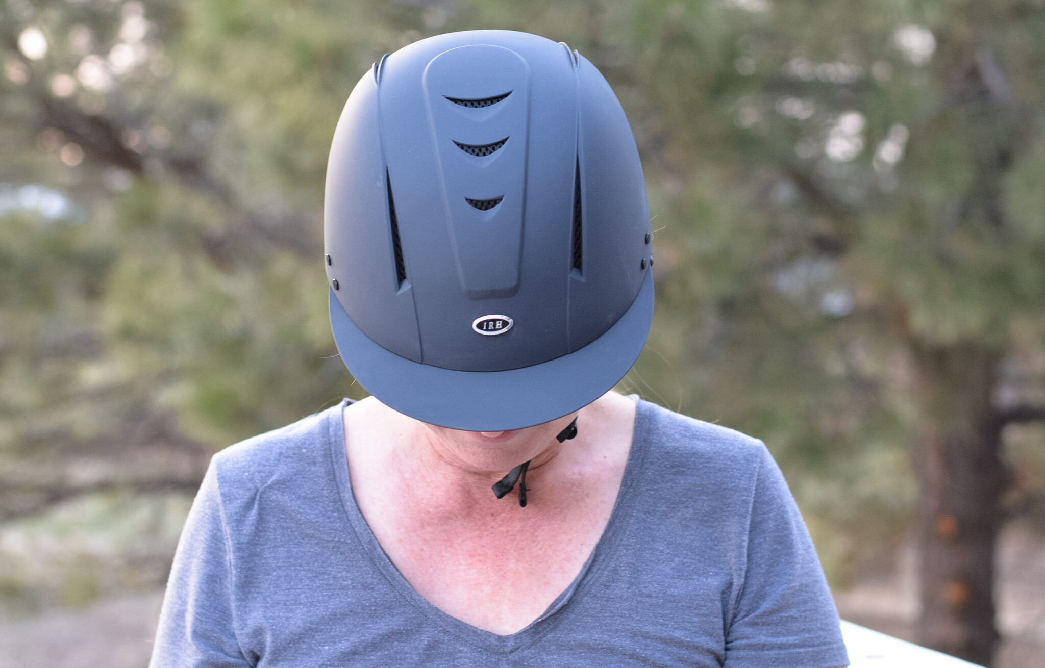 IRH Equi-Pro SV Wide Sun Brim Riding Helmet Review - Budget Equestrian