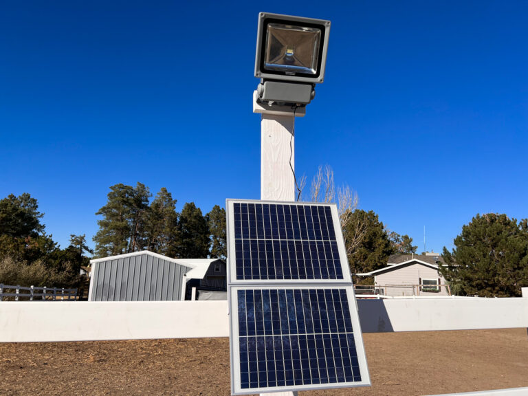 How To Make Your Riding Arena Better – Adding Arena Lights - Budget ...